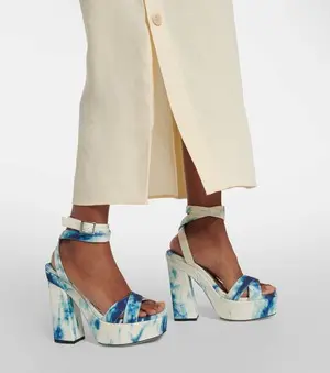 JIMMY CHOO Gaia 140 Platform Sandals