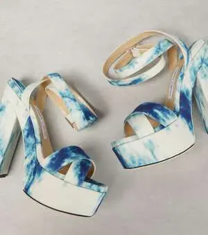 JIMMY CHOO Gaia 140 Platform Sandals