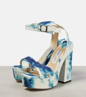 JIMMY CHOO Gaia 140 Platform Sandals