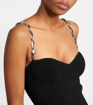 Galvan Crystal Wave Bodysuit