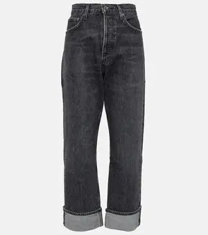 AGOLDE Fran Mid-rise Straight Jeans