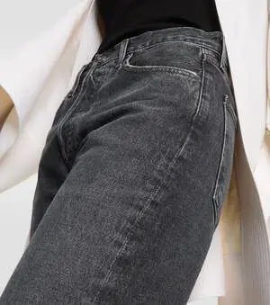 AGOLDE Fran Mid-rise Straight Jeans