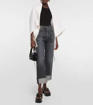 AGOLDE Fran Mid-rise Straight Jeans