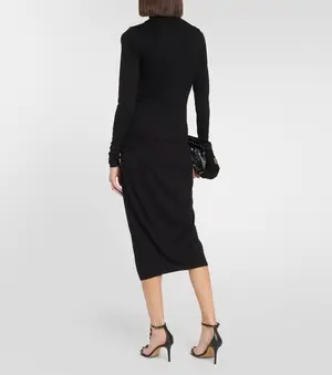 MARANT ETOILE Lou Jersey Turtleneck Top