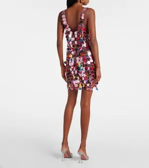 Rabanne Sequined Mini Skirt