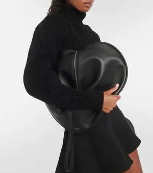 Alaïa Le Cour Leather Clutch