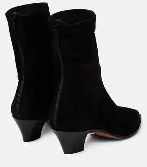 AQUAZZURA Brunswick Suede Ankle Boots