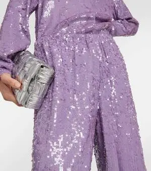 Dries Van Noten Sequined Straight Pants