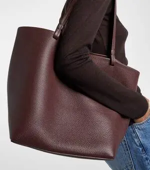 THE ROW Park Three Leather Tote Bag