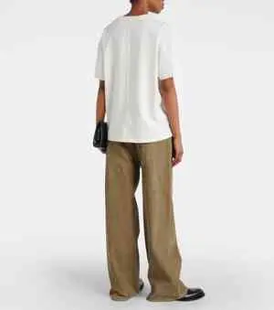 THE ROW Lila Cashmere Jersey Top