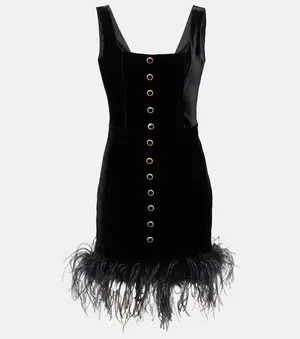 Alessandra Rich Trimmed Cocktail Dresses