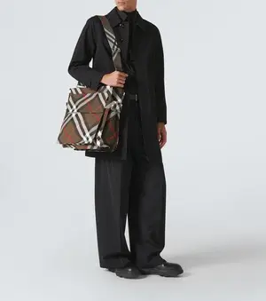 Burberry Medium Check Tote Bag