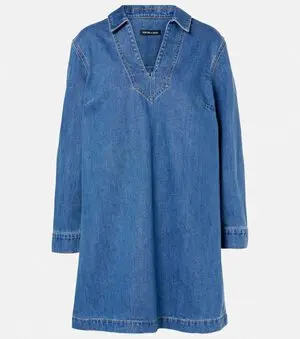 Veronica Beard Wasta Denim Mini Dress