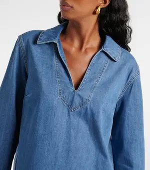 Veronica Beard Wasta Denim Mini Dress