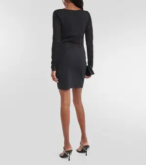 Wolford X Simkhai Intricate Pattern Minidress
