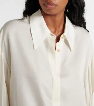 Khaite Bam Chiffon Shirt