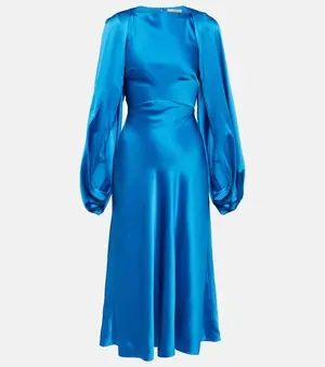 ROKSANDA Koda Silk Midi Dress