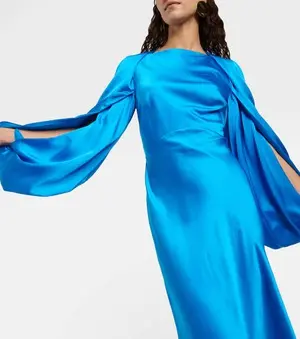 ROKSANDA Koda Silk Midi Dress