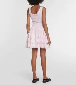 Alaïa Crinoline Mini Dress - Pink