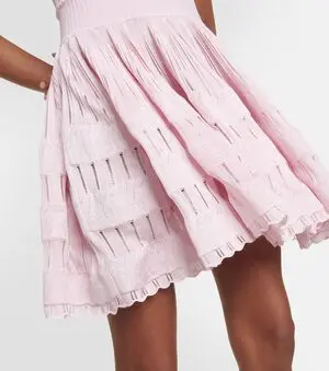 Alaïa Crinoline Mini Dress - Pink
