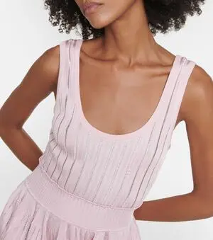 Alaïa Crinoline Mini Dress - Pink