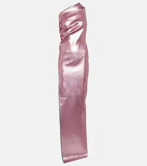 Rick Owens One-shoulder Sequined Gown