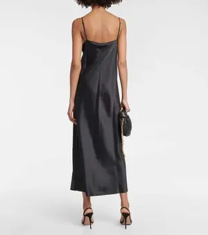 JOSEPH Clea Silk Satin Slip Dress