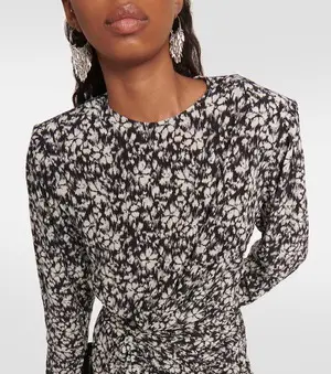 MARANT ETOILE Dulce Floral Wrap Dress
