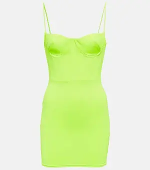 Alex Perry Clay Minidress