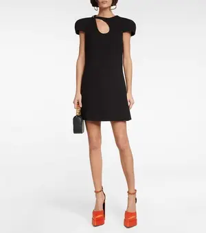 Versace Aevitas Pointy Platform Pumps