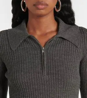 Staud Platt Belted Minidress