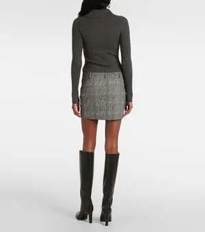 Staud Platt Belted Minidress
