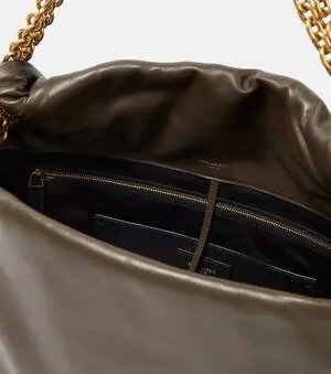 Saint Laurent Jamie 4.3 Leather Shoulder Bag - Brown
