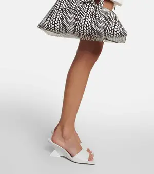 Attico Cheope Leather Mules