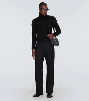 Saint Laurent Army Leather Derby Shoes