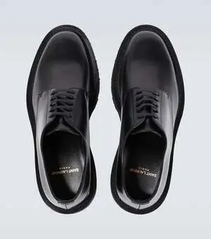 Saint Laurent Army Leather Derby Shoes