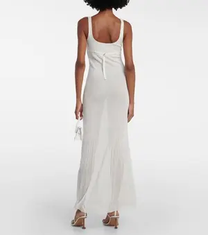 Jacquemus Maxi Ribbed-knit Dress