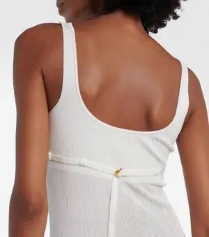 Jacquemus Maxi Ribbed-knit Dress