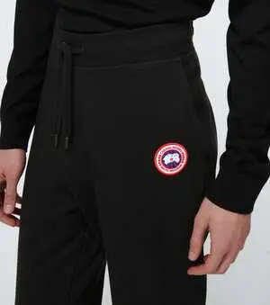 Canada Goose Huron Cotton Sweatpants - Black