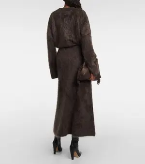 LISA YANG Asta Cashmere Maxi Skirt - Brown