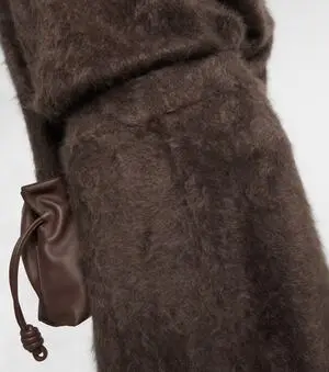 LISA YANG Asta Cashmere Maxi Skirt - Brown