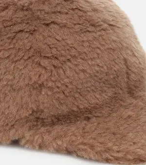 Max Mara Camel Hair And Silk Baseball Cap