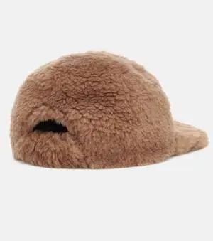Max Mara Camel Hair And Silk Baseball Cap