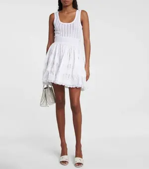 Alaïa Crinoline Mini Dress