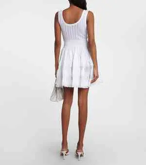 Alaïa Crinoline Mini Dress