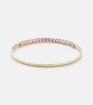 Melissa Kaye Lenox 18kt Gold Bracelet With Sapphires