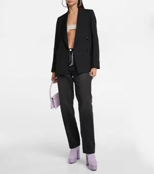 JIMMY CHOO Giome Sock Ankle Boots