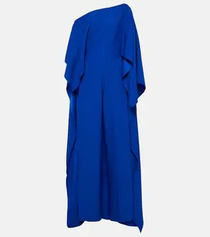 TALLER MARMO Jerry One-shoulder Jumpsuit - Blue