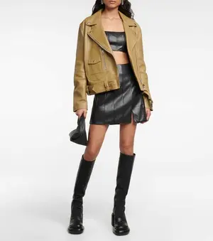 Staud Wells Mini Skirt