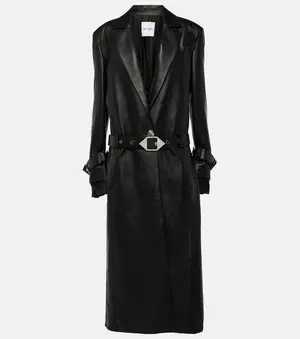 Attico Notched Lapel Coats For Women